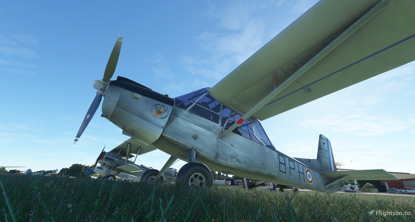 Nord 3400 Norbarbe F-AZFM for Microsoft Flight Simulator | MSFS