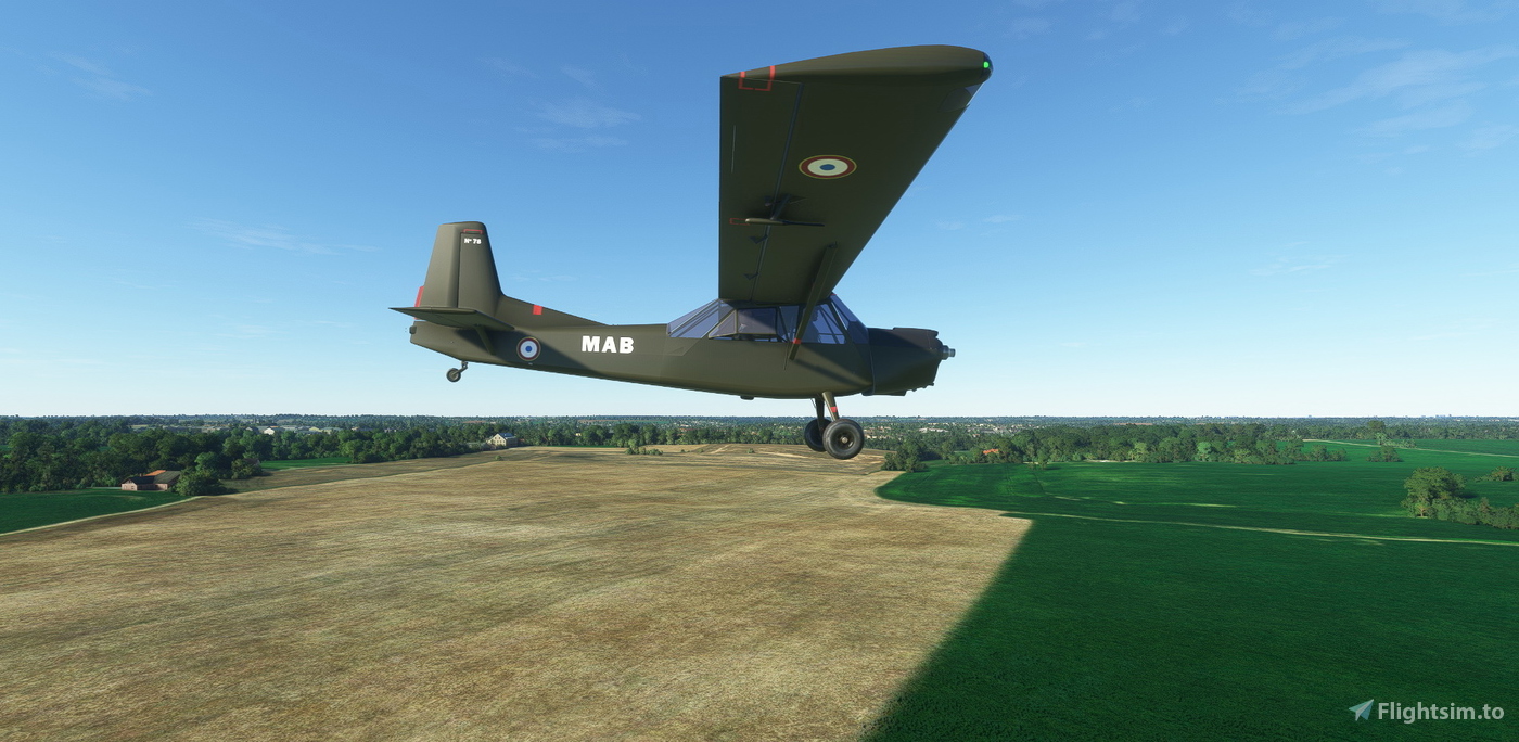 Nord 3400 Norbarbe No.78 MAB French Air Force for Microsoft Flight ...