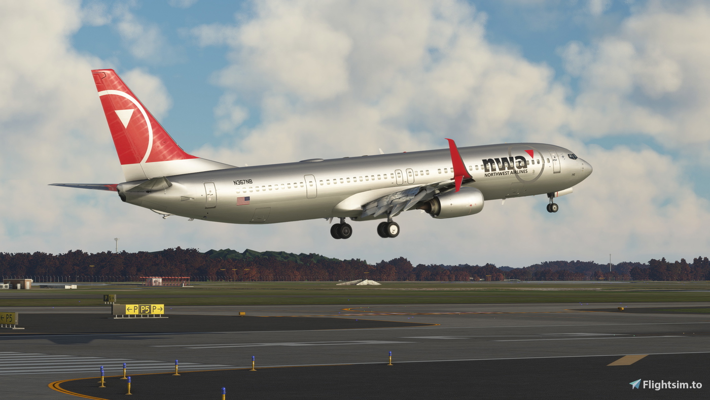 Northwest (NWA) - PMDG 737-900ER for Microsoft Flight Simulator | MSFS