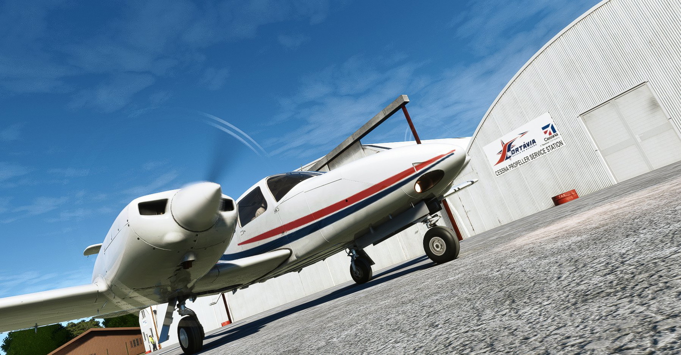 Nortávia Carenado PA44 Livery (CS-DGN) for Microsoft Flight Simulator ...