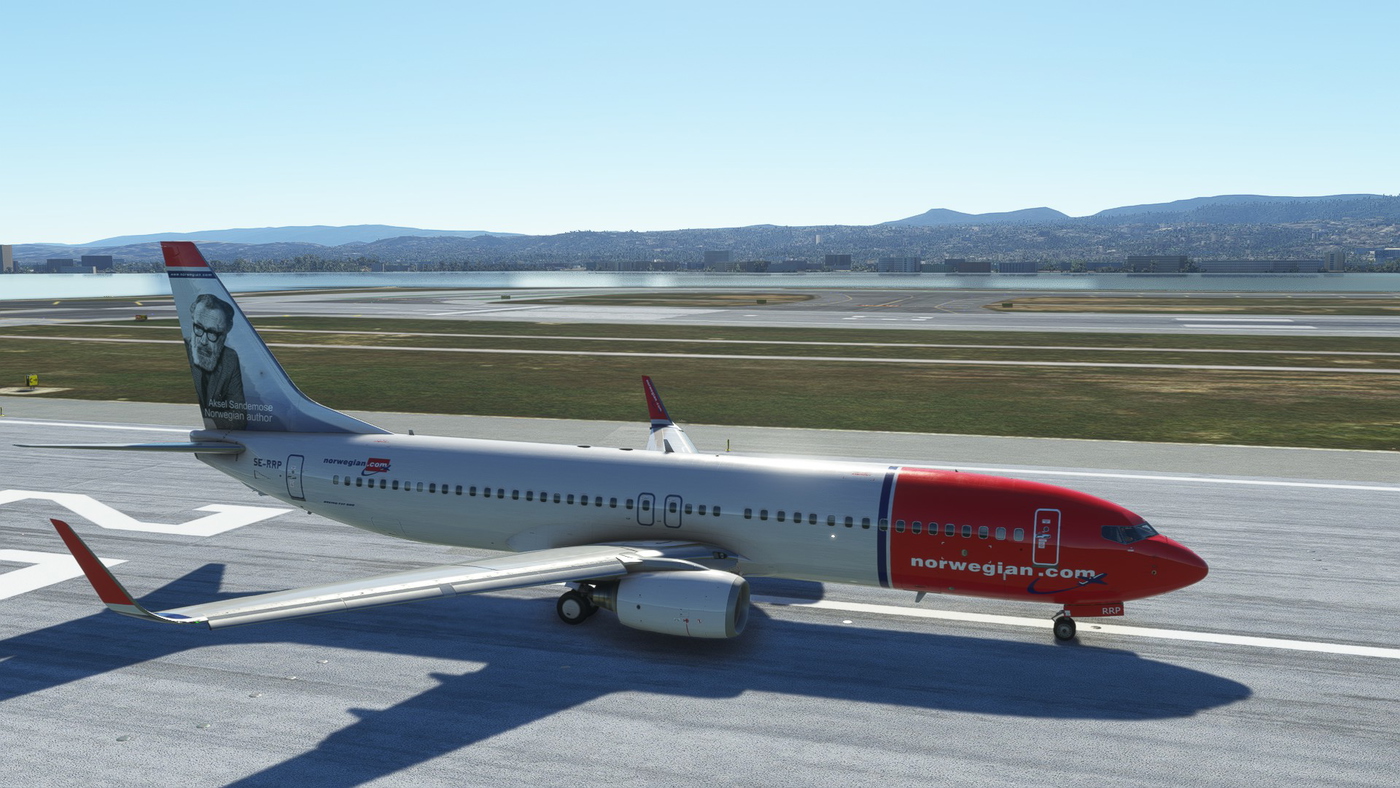 Norwegian Air Shuttle 738 (SE-RRP) for Microsoft Flight Simulator | MSFS