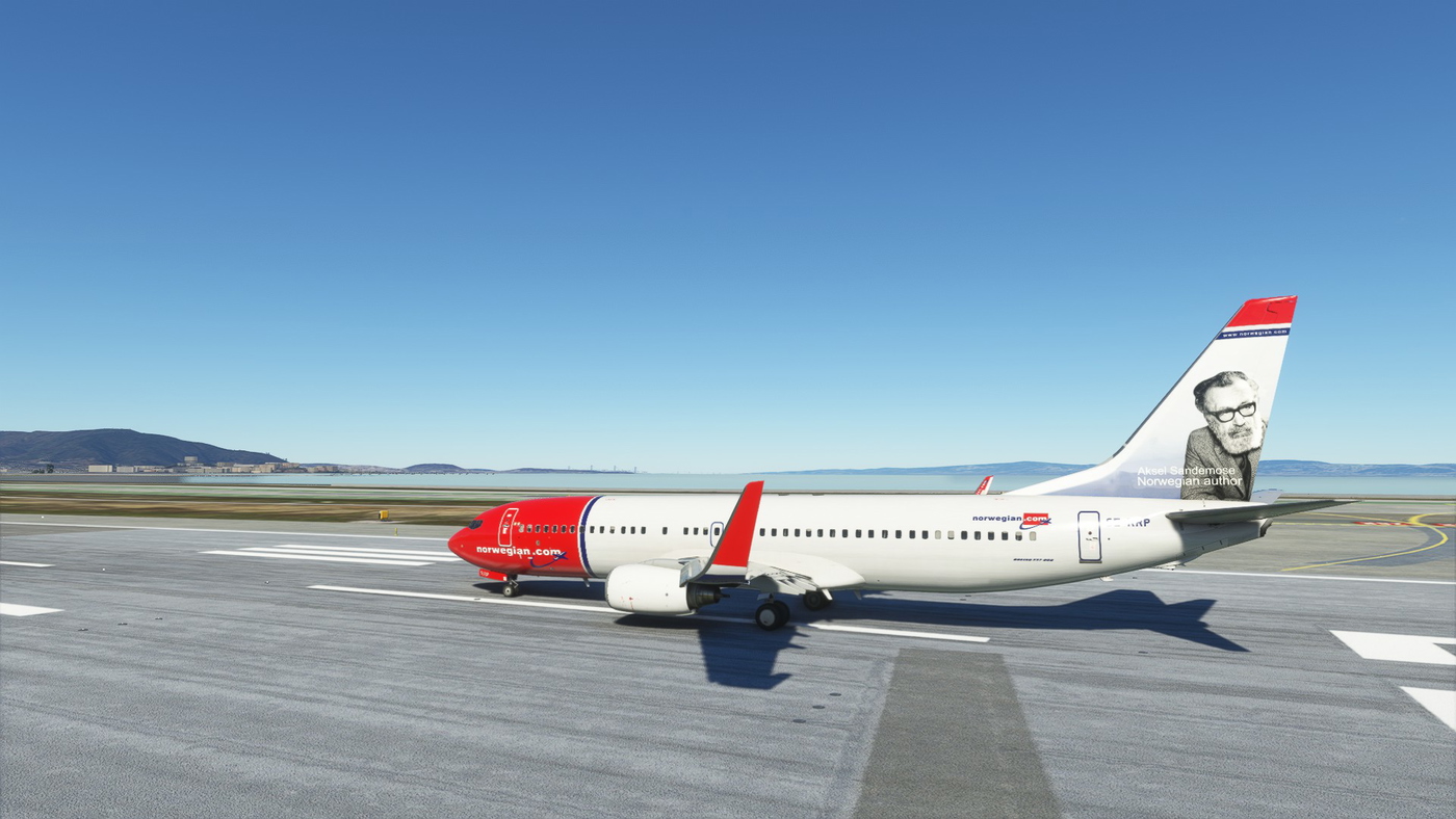 Norwegian Air Shuttle 738 (SE-RRP) for Microsoft Flight Simulator | MSFS
