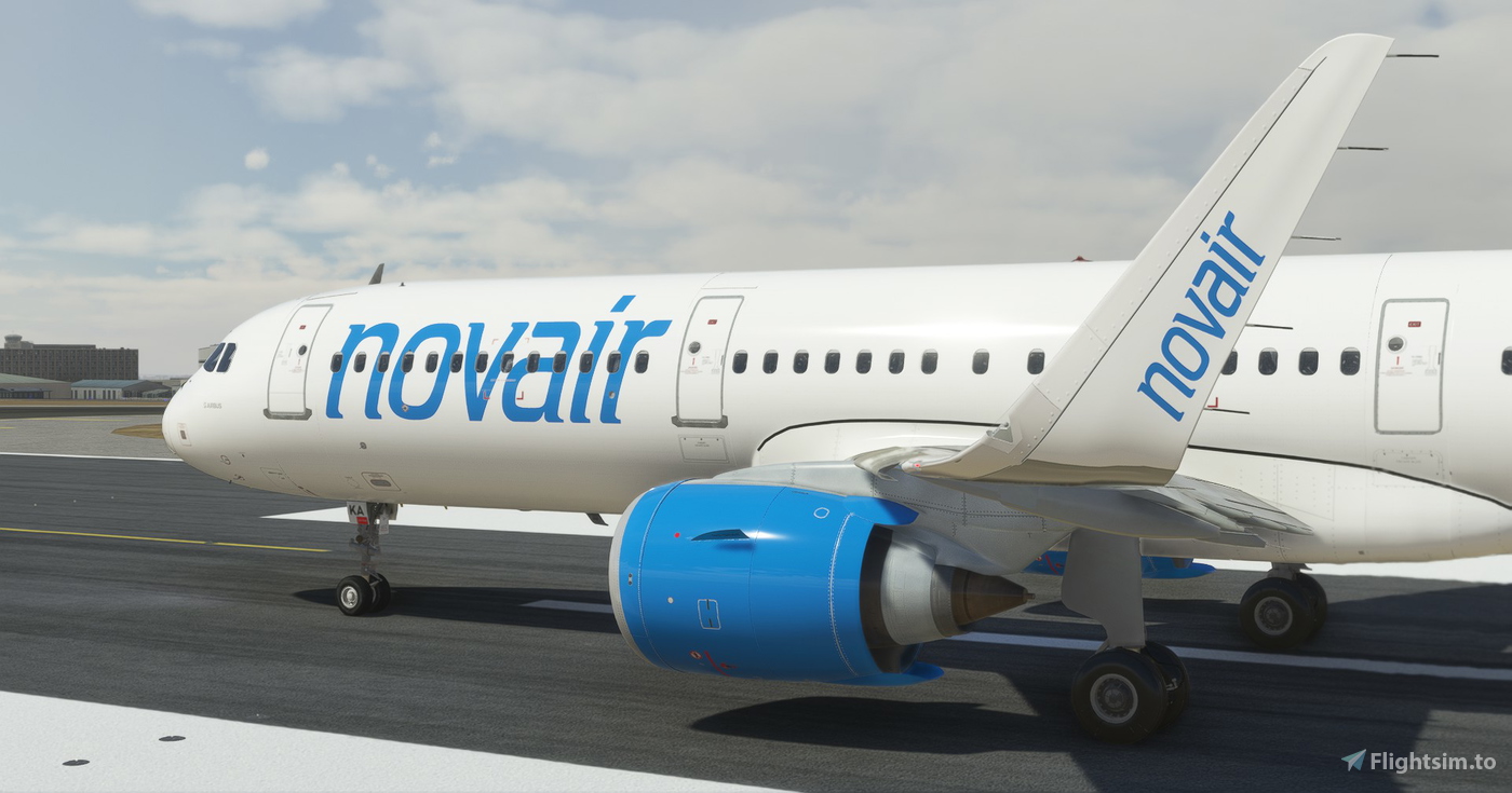 Novair "2021 ivery" "SE-RKA" LatinVFR A321 Neo leap for Microsoft ...