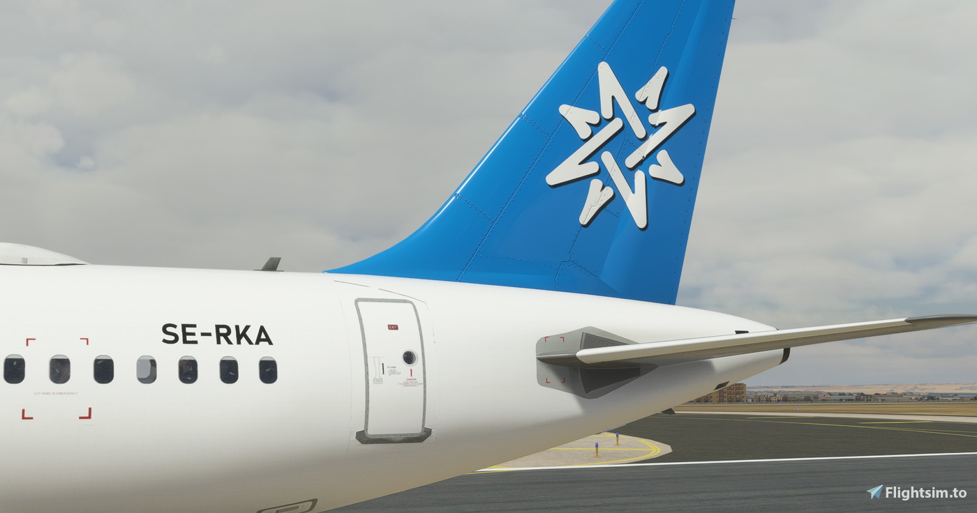 Novair "2021 ivery" "SE-RKA" LatinVFR A321 Neo leap for Microsoft ...