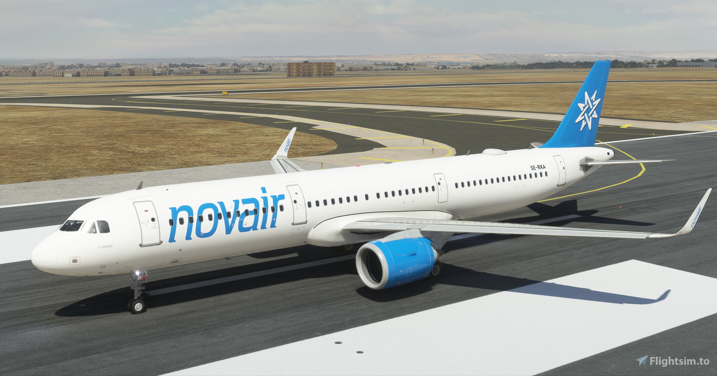 Novair "2021 ivery" "SE-RKA" LatinVFR A321 Neo leap for Microsoft ...