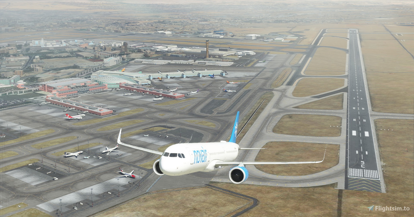 Novair "2021 ivery" "SE-RKA" LatinVFR A321 Neo leap for Microsoft ...