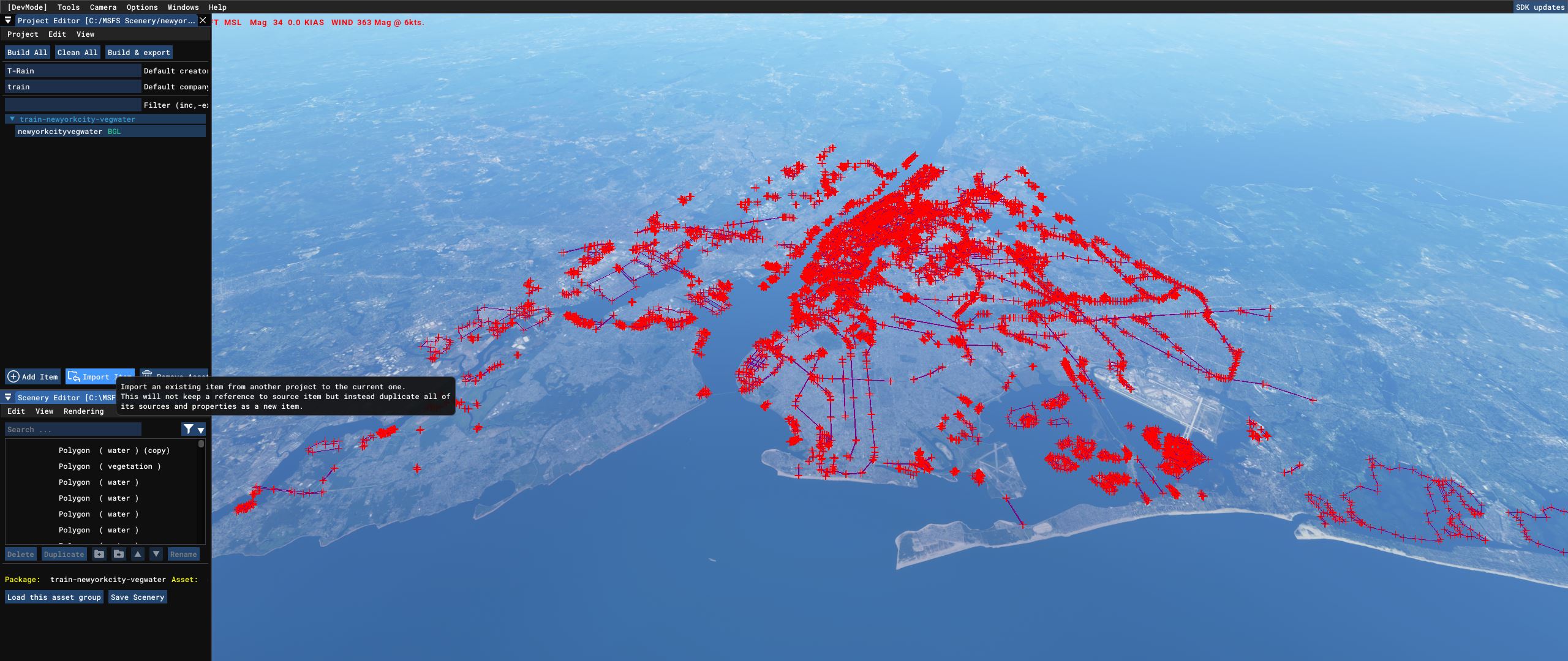 NYC New York City metro area water and trees for Microsoft Flight ...