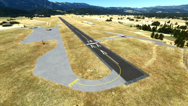KFOT Rohnerville, Fortuna CA » Microsoft Flight Simulator