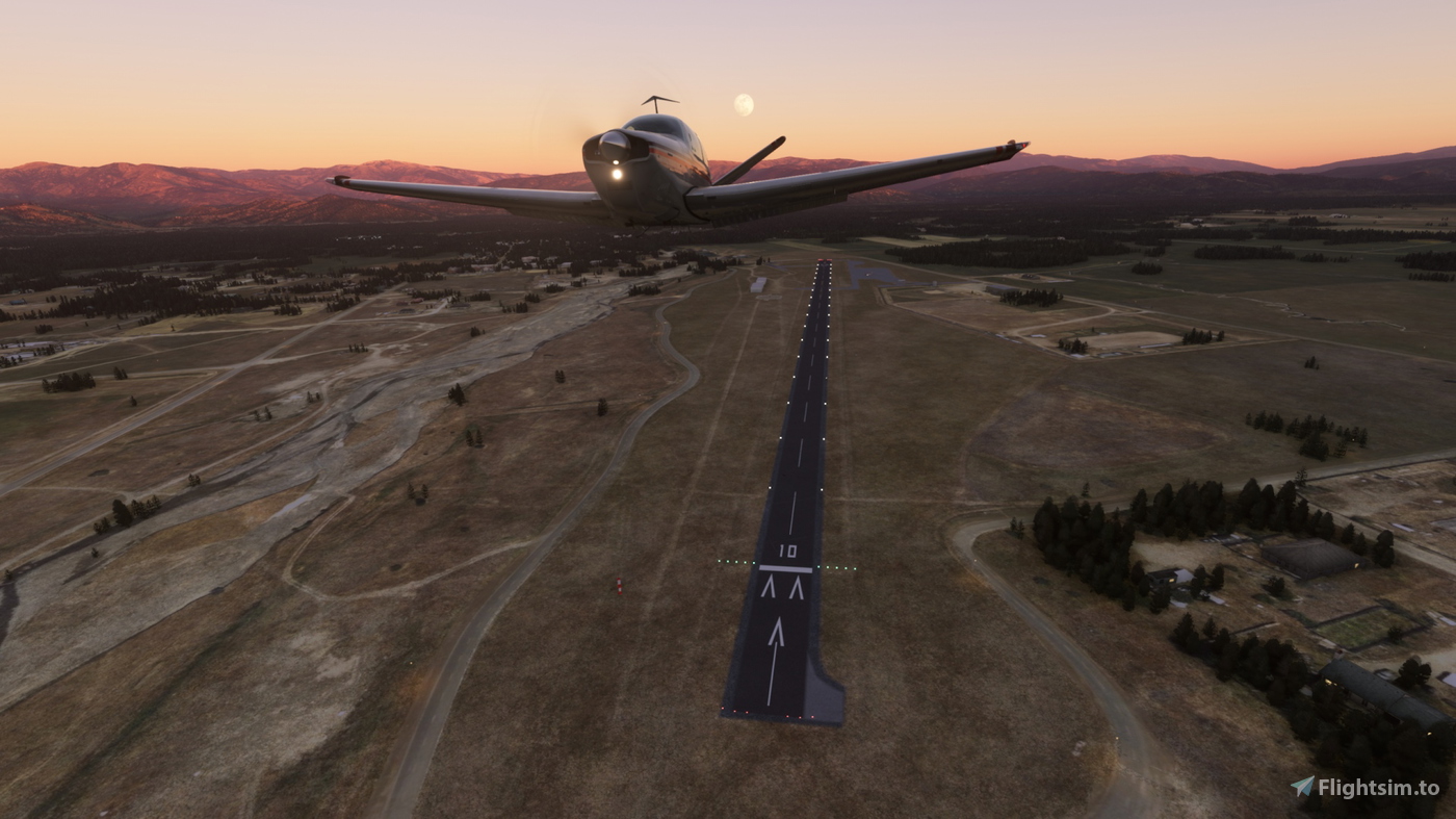 O09 Round Valley Airport, Covelo CA for Microsoft Flight Simulator | MSFS