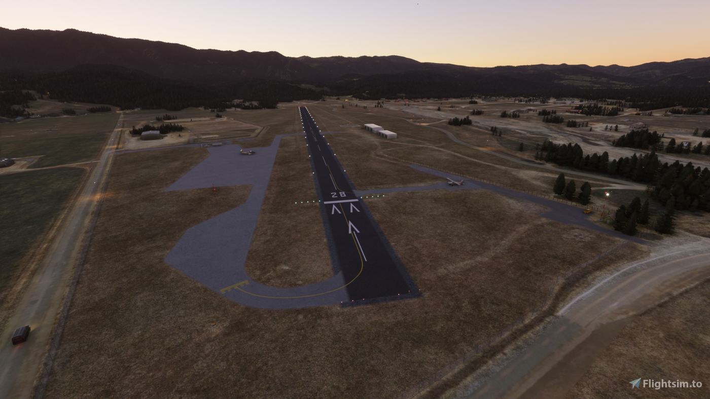 O09 Round Valley Airport, Covelo CA for Microsoft Flight Simulator | MSFS