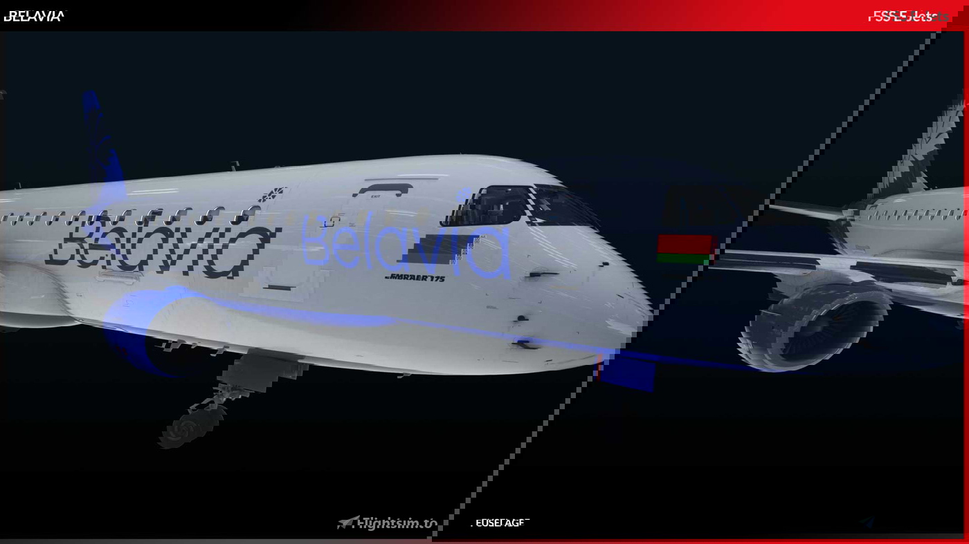 [OFFICIAL] FSS E175 - Belavia for Microsoft Flight Simulator | MSFS