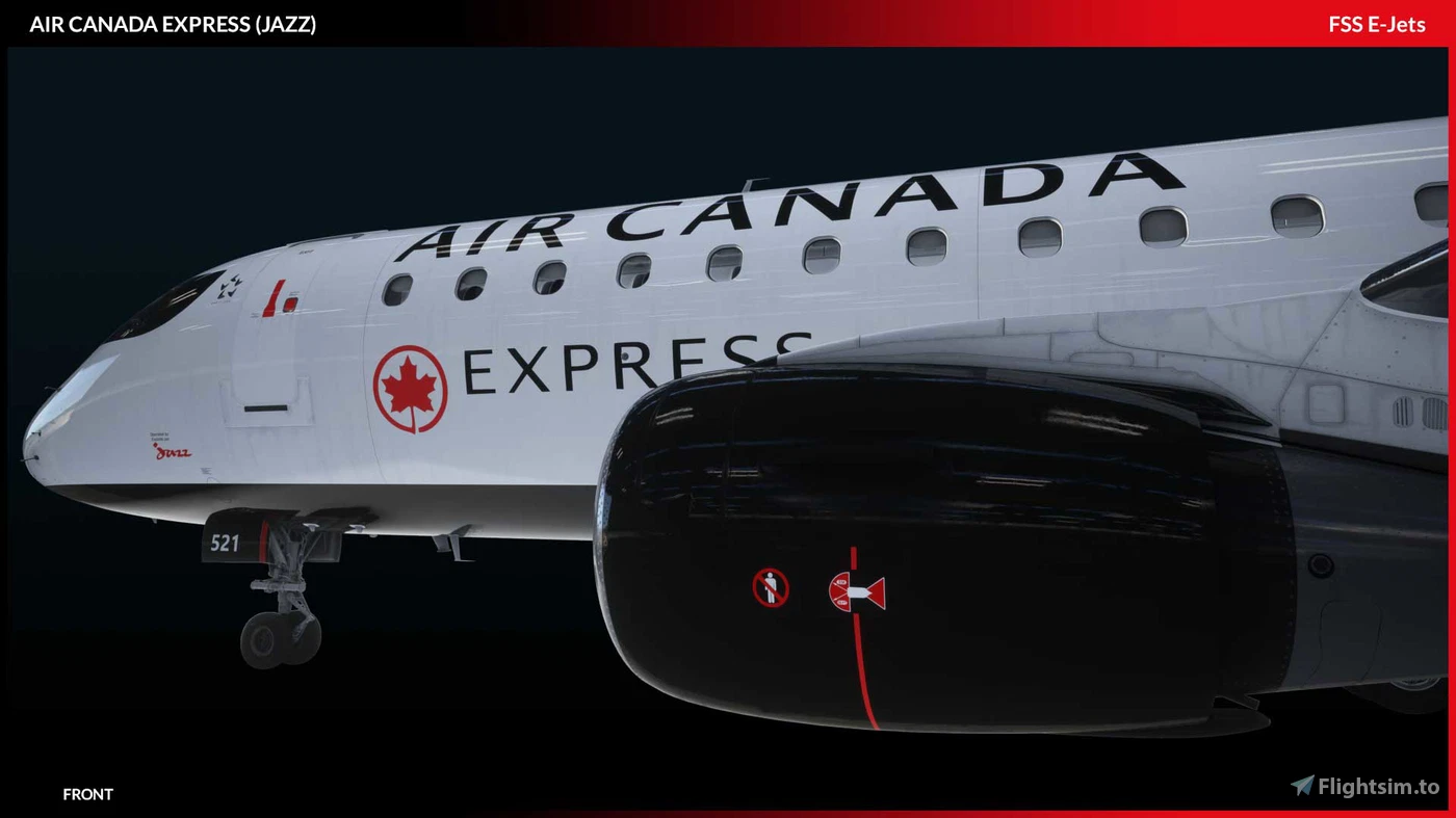 [OFFICIAL] FSS E175 - Air Canada (Jazz) for Microsoft Flight Simulator | MSFS