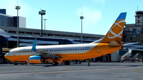 Orbit Airlines 737-800 N758OA PMDG (FSX livery) for Microsoft Flight ...