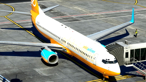 Orbit Airlines 737-800 N758OA PMDG (FSX livery) for Microsoft Flight ...