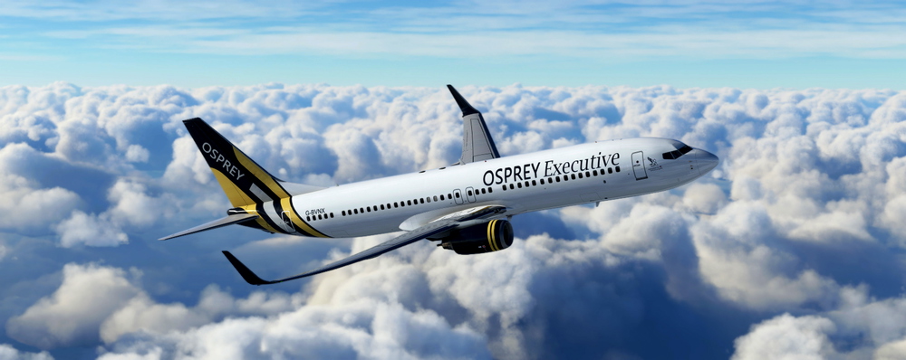 Osprey Airways Executive | PMDG Boeing 737-800 Boeing Business Jet 2 ...