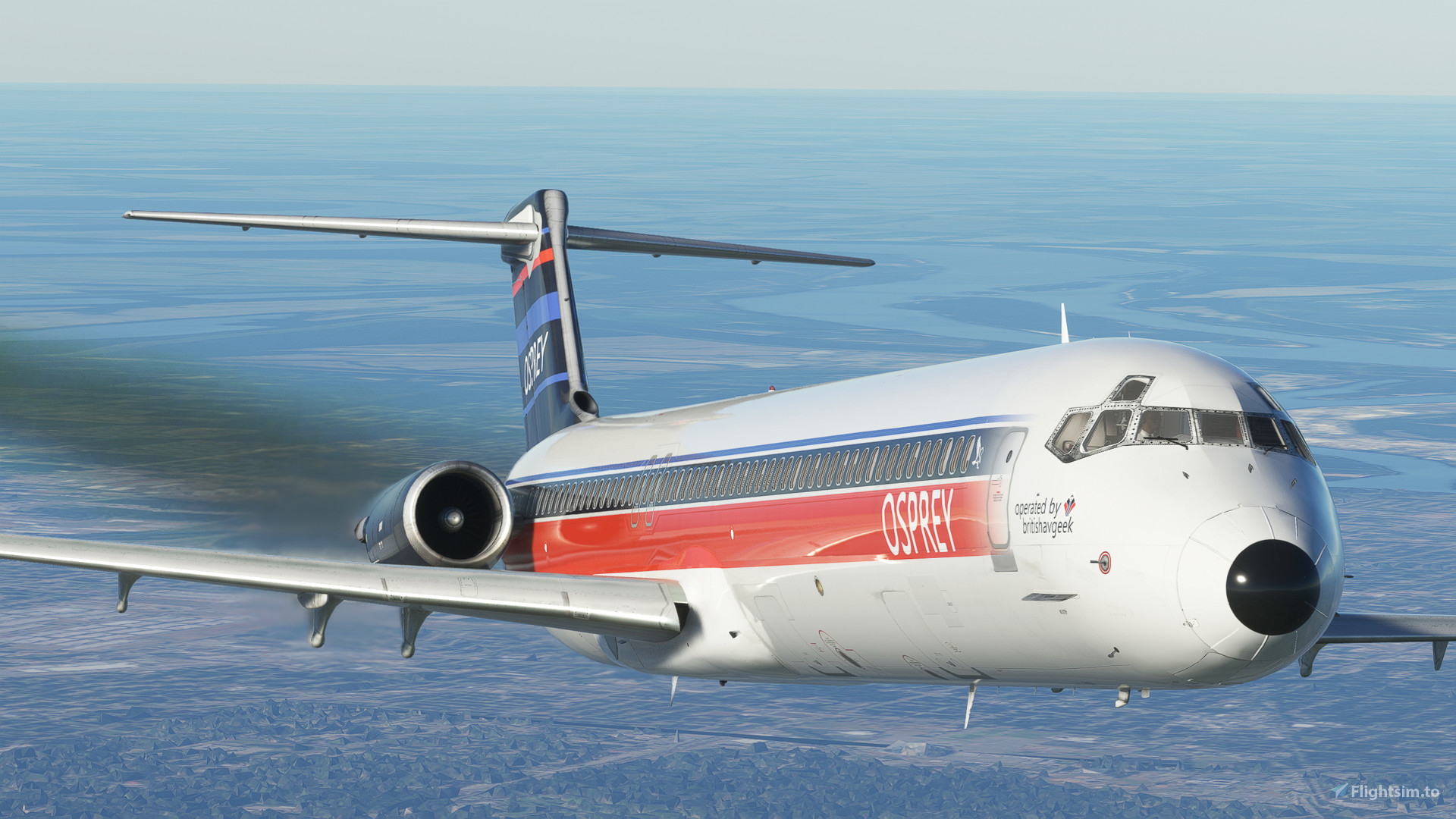 Osprey Airways | Fly the Maddog X by Leonardo Software House for Microsoft Flight Simulator | MSFS