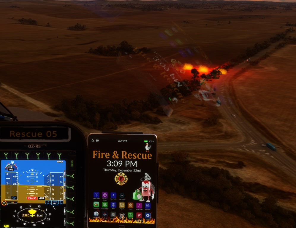 Oz Fire Rescue para Microsoft Flight Simulator | MSFS