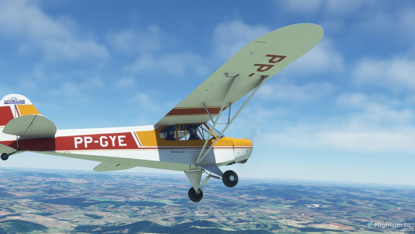 PA-11_Cub Special_PP-GYB for Microsoft Flight Simulator | MSFS