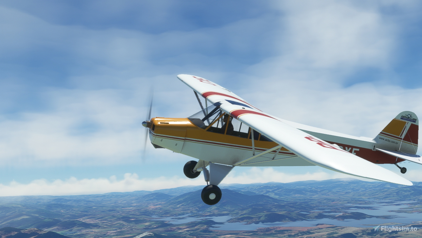 PA-11_Cub Special_PP-GYB for Microsoft Flight Simulator | MSFS