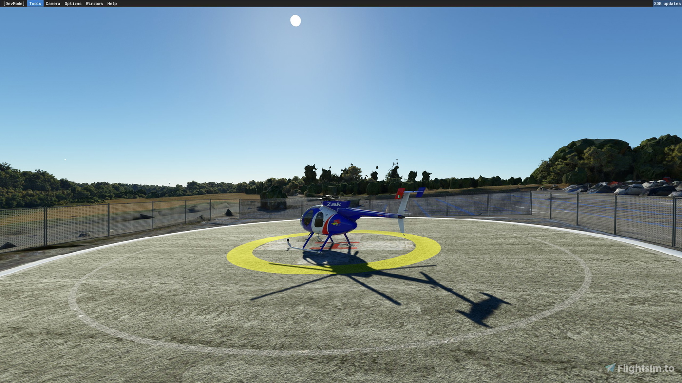 Pack. All heliports of Rome (Tutti gli eliporti di Roma) for Microsoft Flight Simulator | MSFS