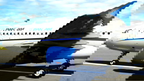 Pan Am 2023 Fictional Livery (Fenix A320) for Microsoft Flight ...