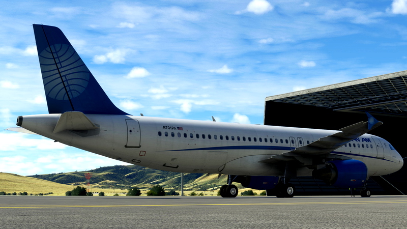 Pan Am 2023 Fictional Livery (Fenix A320) for Microsoft Flight ...