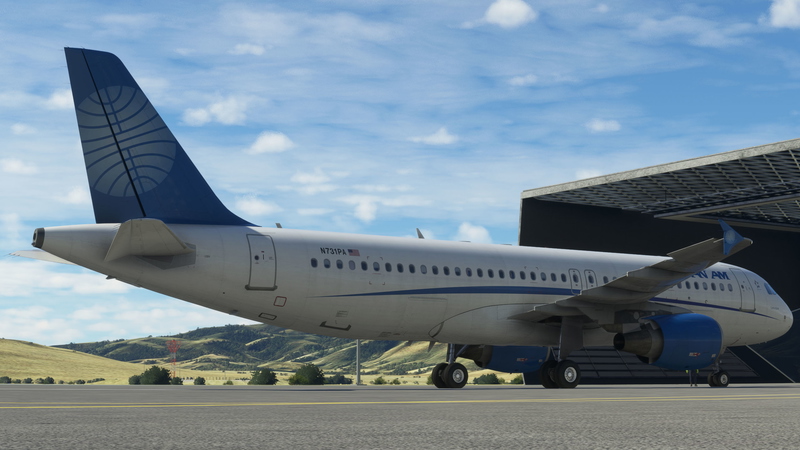 Pan Am 2023 Fictional Livery (Fenix A320) for Microsoft Flight ...