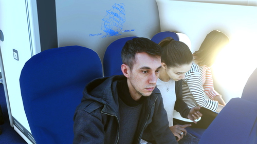 Pan Am 2023 Fictional Livery (LatinVFR A319ceo CFM and IAE) » Microsoft Flight Simulator