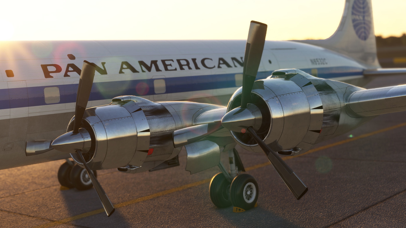 Pan American (1958) "Cargo Clipper" Livery for PMDG DC-6A for Microsoft ...