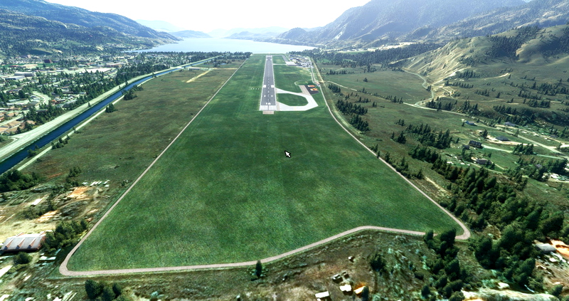 Penticton, B.C. CYYF for Microsoft Flight Simulator | MSFS