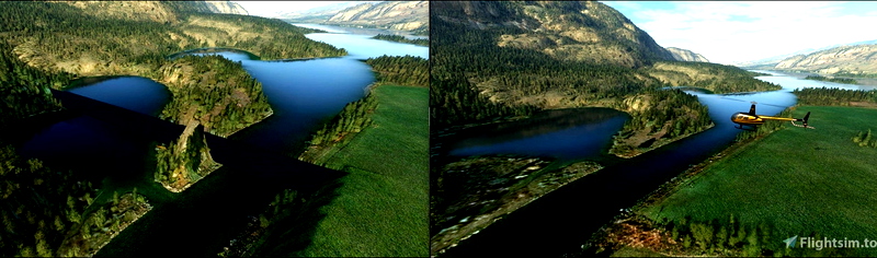 Penticton, B.C. CYYF for Microsoft Flight Simulator | MSFS