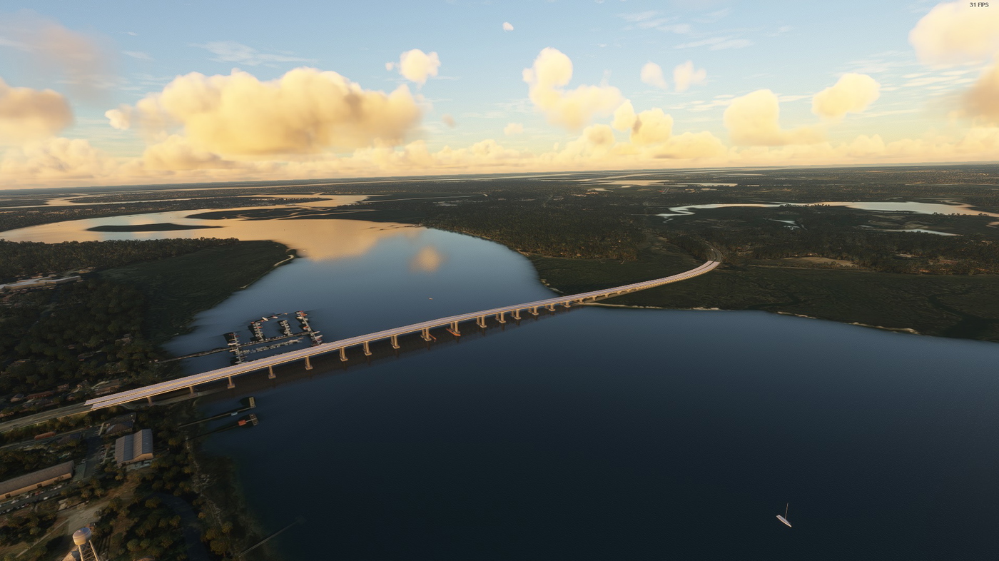 PhilUSA- Bridges of Beaufort, SC pour Microsoft Flight Simulator | MSFS