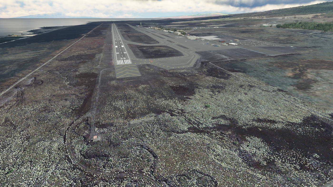 PHKO Aerial Imagery for Microsoft Flight Simulator | MSFS