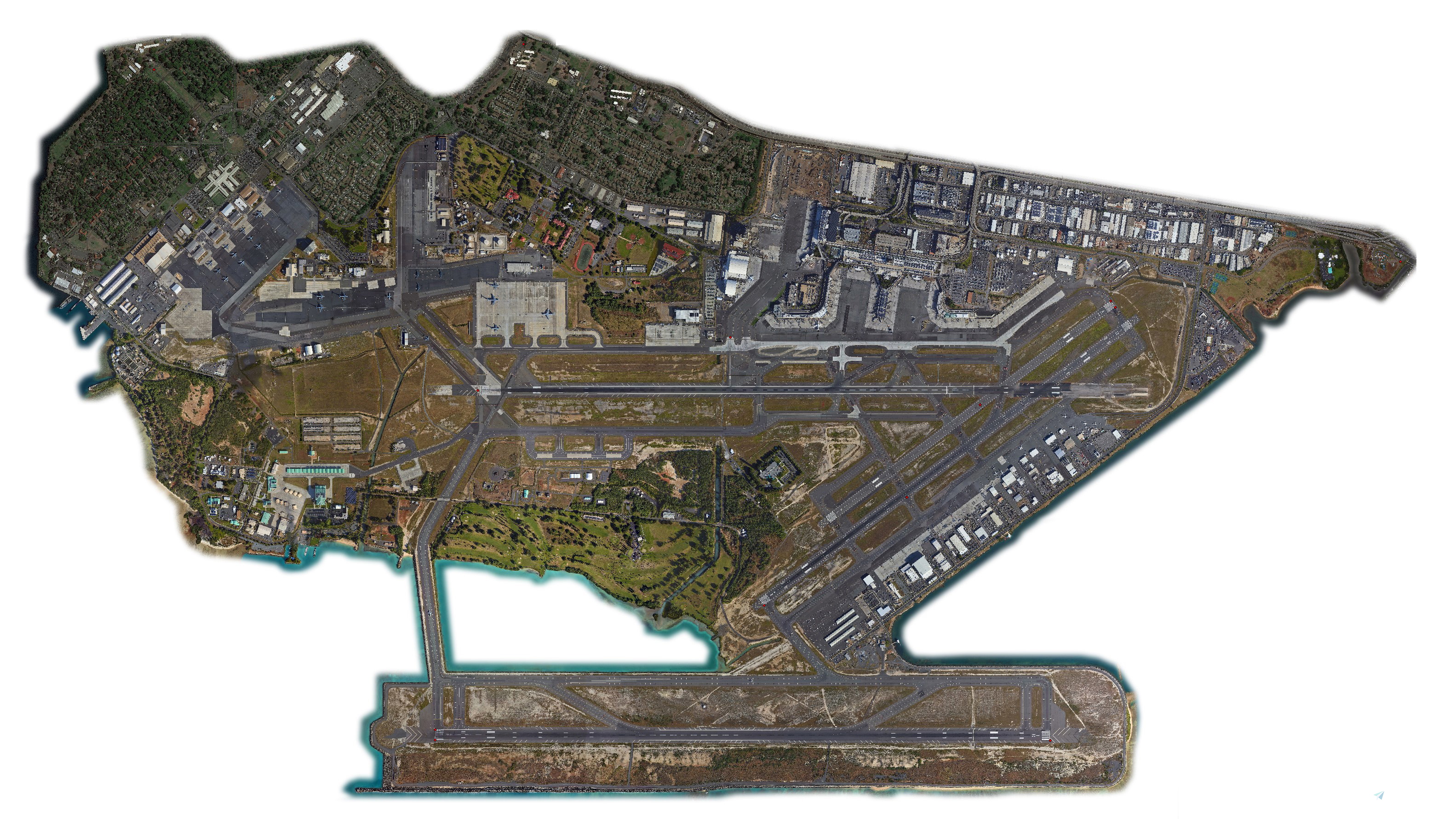 PHNL Aerial Imagery » Microsoft Flight Simulator