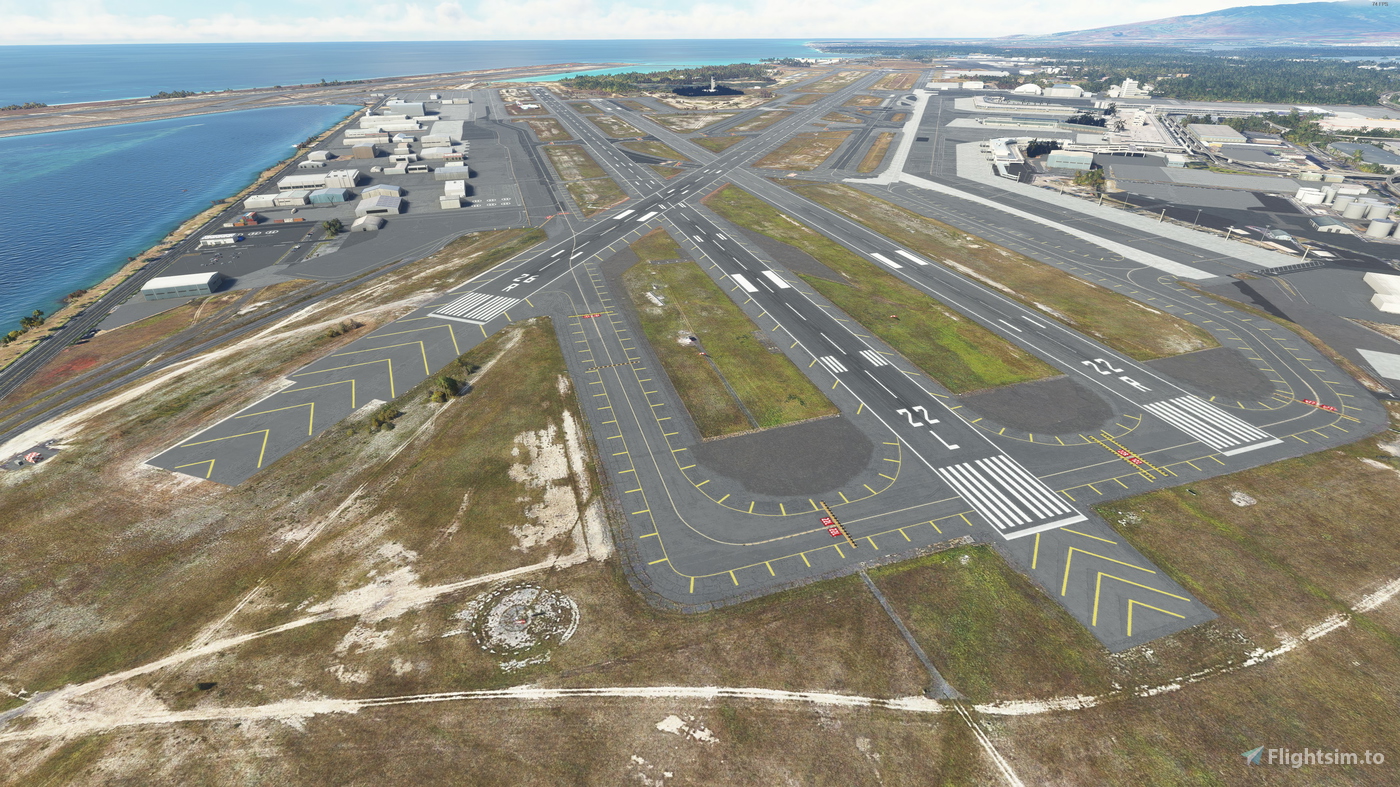PHNL Aerial Imagery for Microsoft Flight Simulator | MSFS