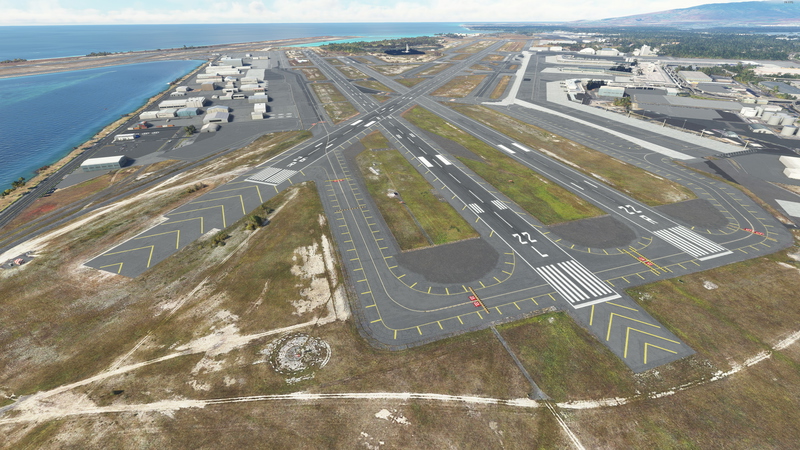 PHNL Aerial Imagery for Microsoft Flight Simulator | MSFS