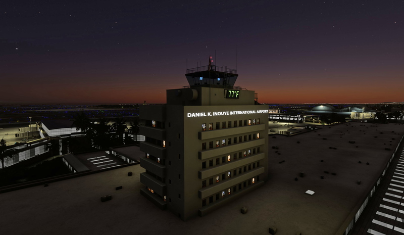 PHNL Daniel K. Inouye International Airport, Honolulu for Microsoft ...