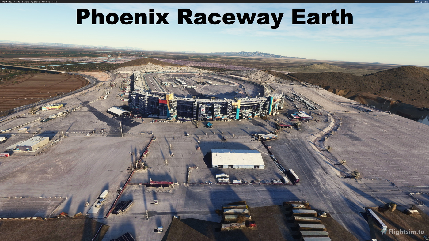 Phoenix, AZ Area Night Lights and Earth for Microsoft Flight Simulator ...