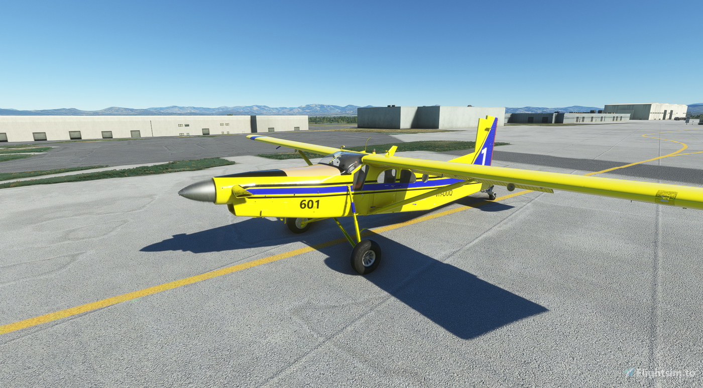 Pillatus PC-6 SEAT Bomber 601 for Microsoft Flight Simulator | MSFS