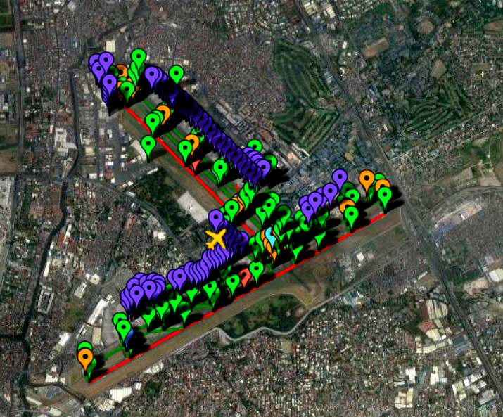 Pilot2ATC RPLL Manila International Airport Taxiways and Gates for ...