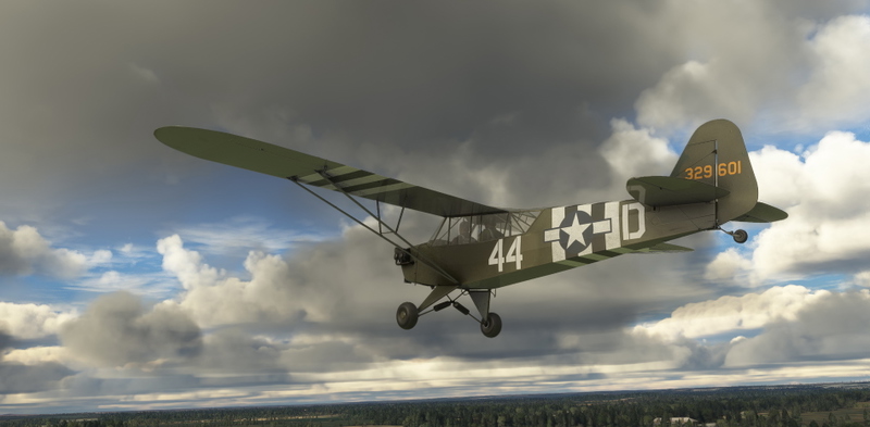 Piper L-4 Liveries for Microsoft Flight Simulator | MSFS