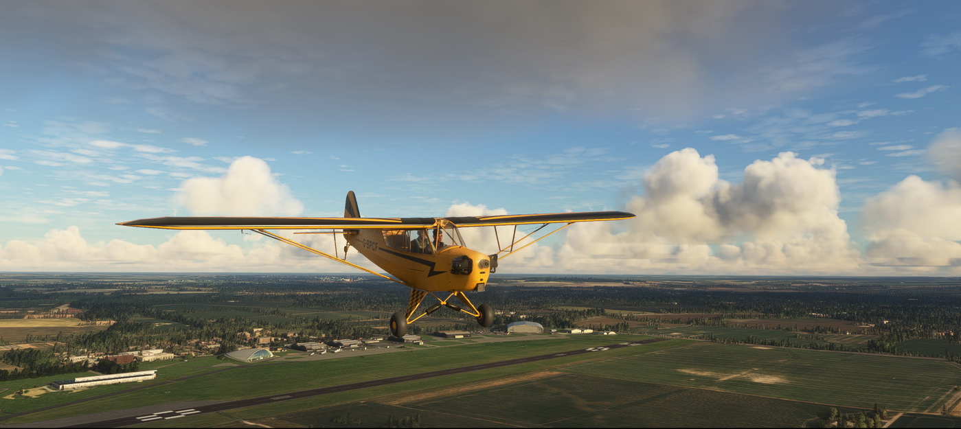 Piper L-4 Grasshopper G-BPCF for Microsoft Flight Simulator | MSFS