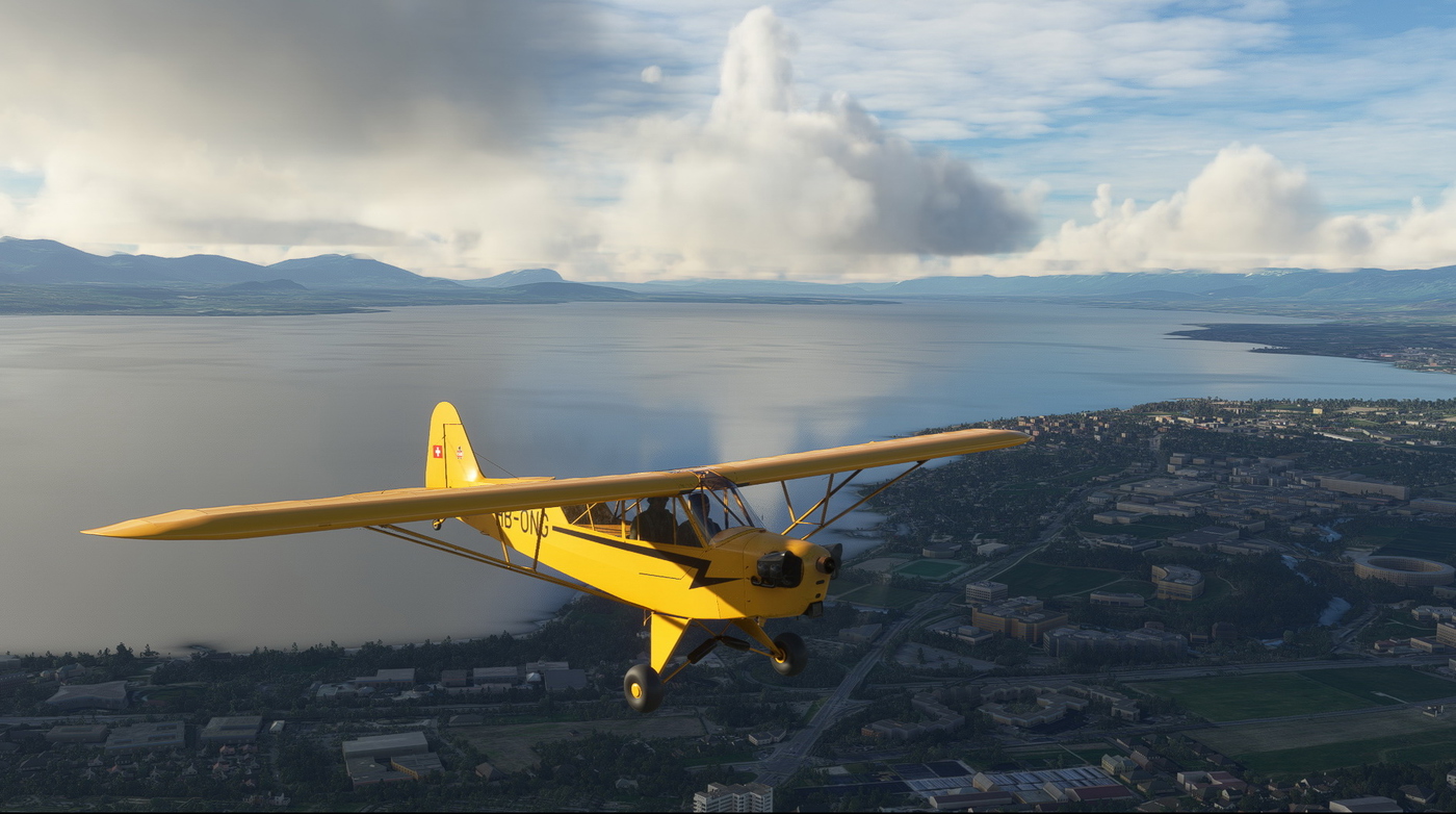 Piper L-4 Grasshopper HB-ONG for Microsoft Flight Simulator | MSFS