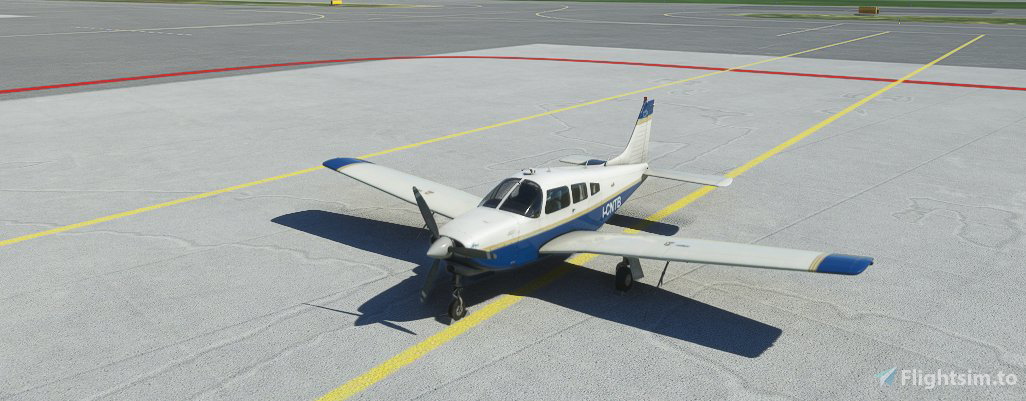 PIPER PA-28R Arrow III - Cantor Air I-CNTB Livery for Microsoft Flight ...