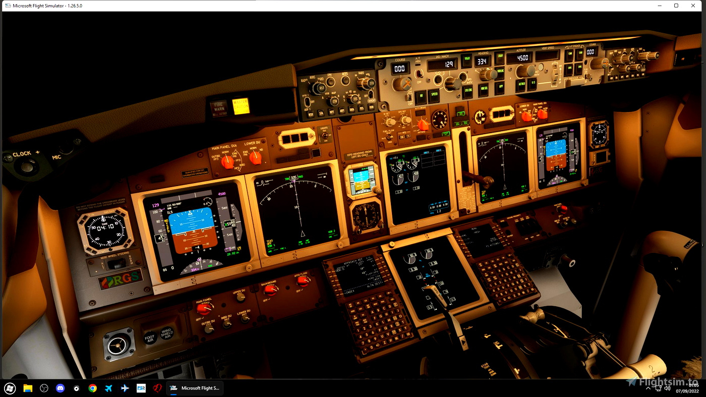 PMDG 737-«600,700,800» RGSfrancevoyage Cockpit » Microsoft Flight Simulator