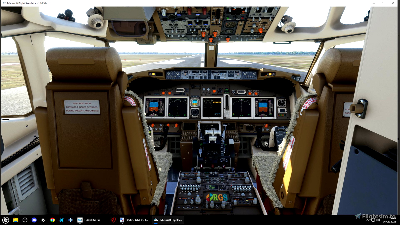 PMDG 737-«600,700,800» RGSfrancevoyage Cockpit » Microsoft Flight Simulator