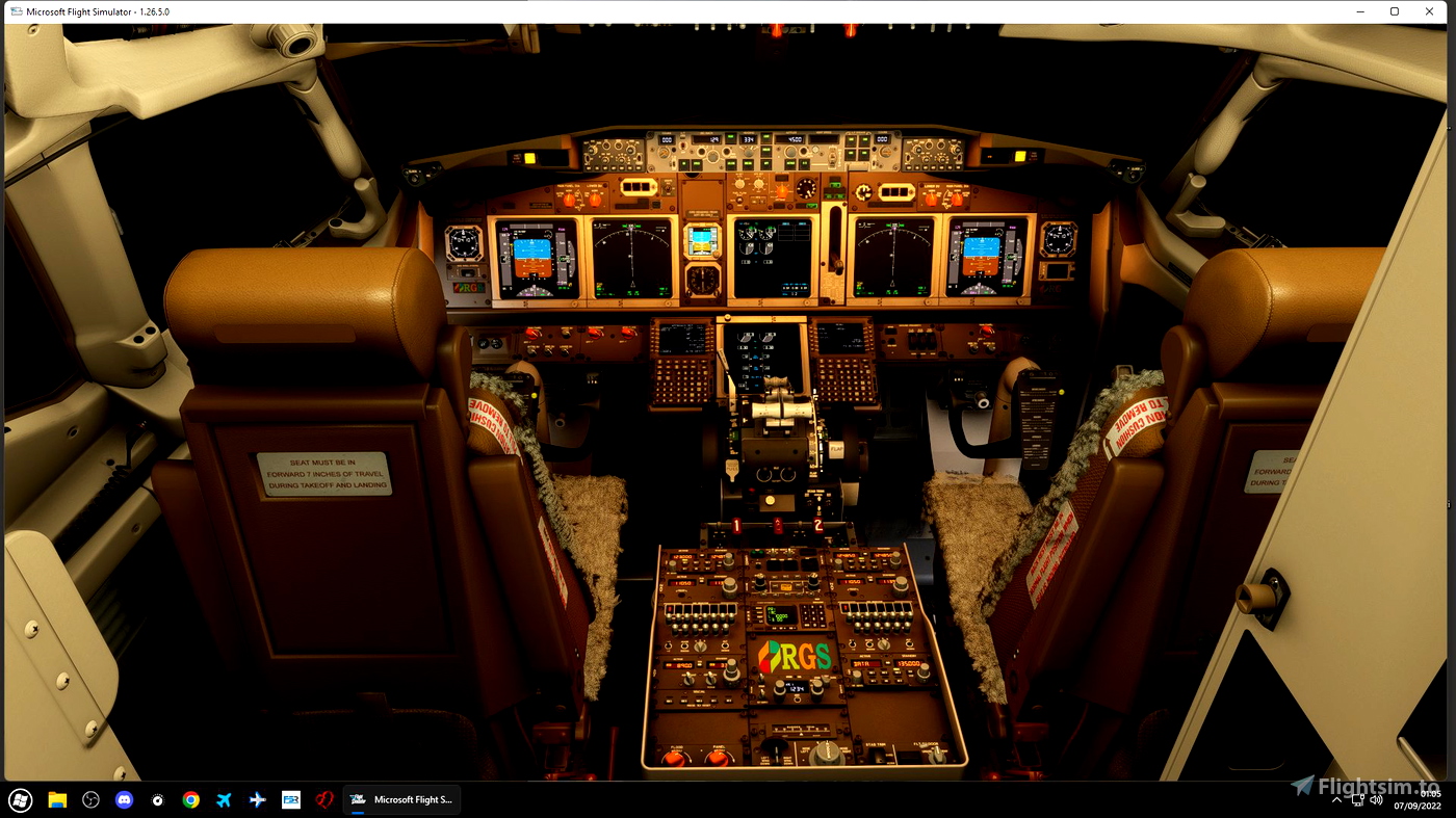 PMDG 737-«600,700,800» RGSfrancevoyage Cockpit » Microsoft Flight Simulator