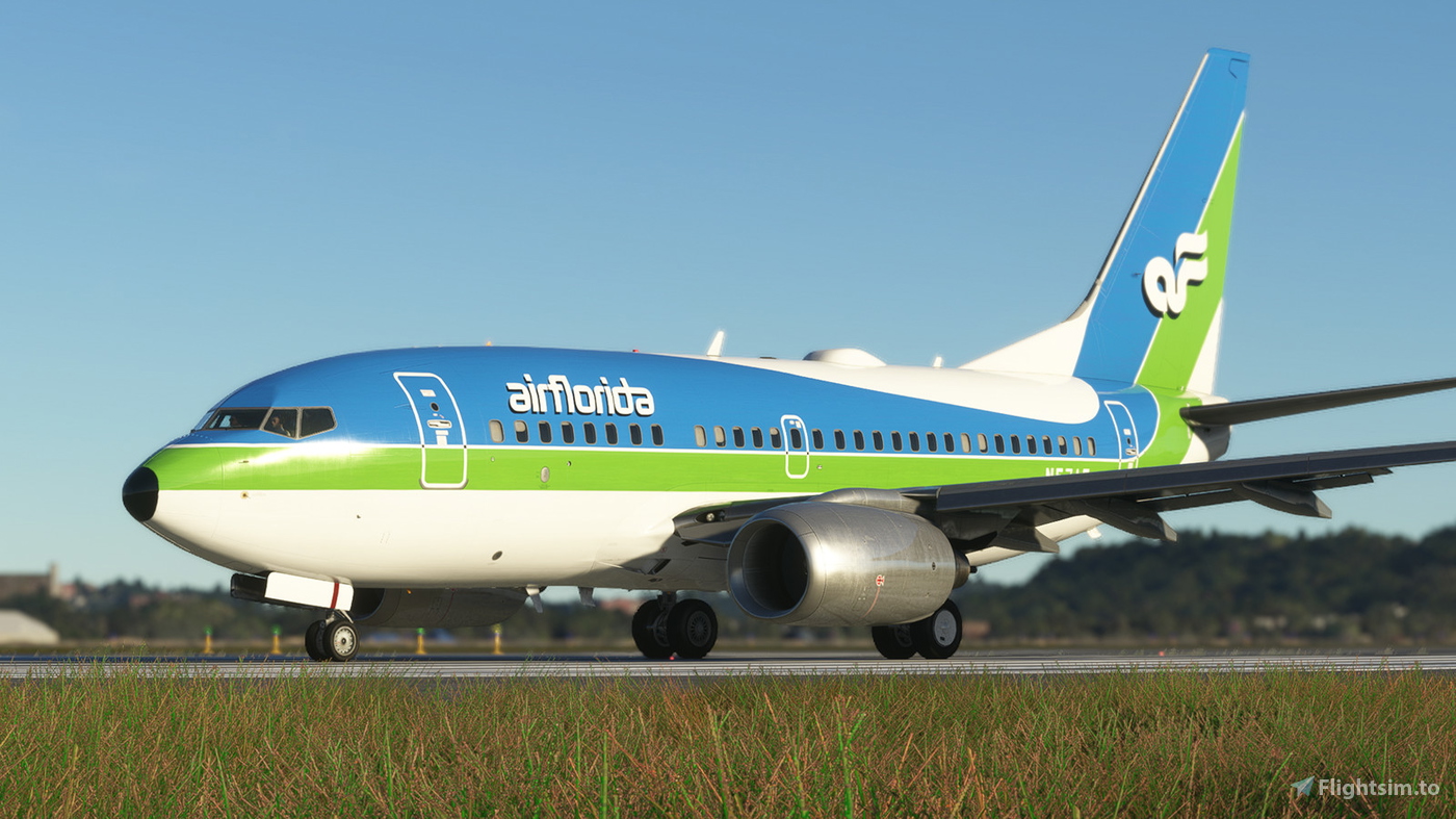 PMDG 737-600 Air Florida (N57AF) for Microsoft Flight Simulator | MSFS