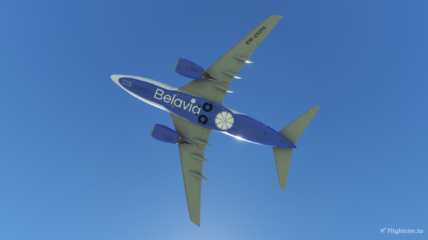 PMDG 737-600 Belavia Belarusian Airlines (EW-252PA) for Microsoft ...