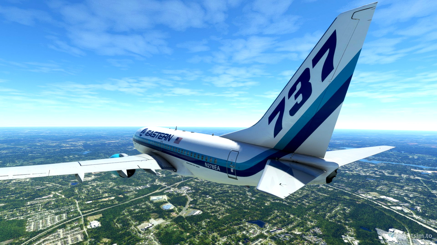 PMDG 737-600 Eastern Air Lines (N278EA) » Microsoft Flight Simulator